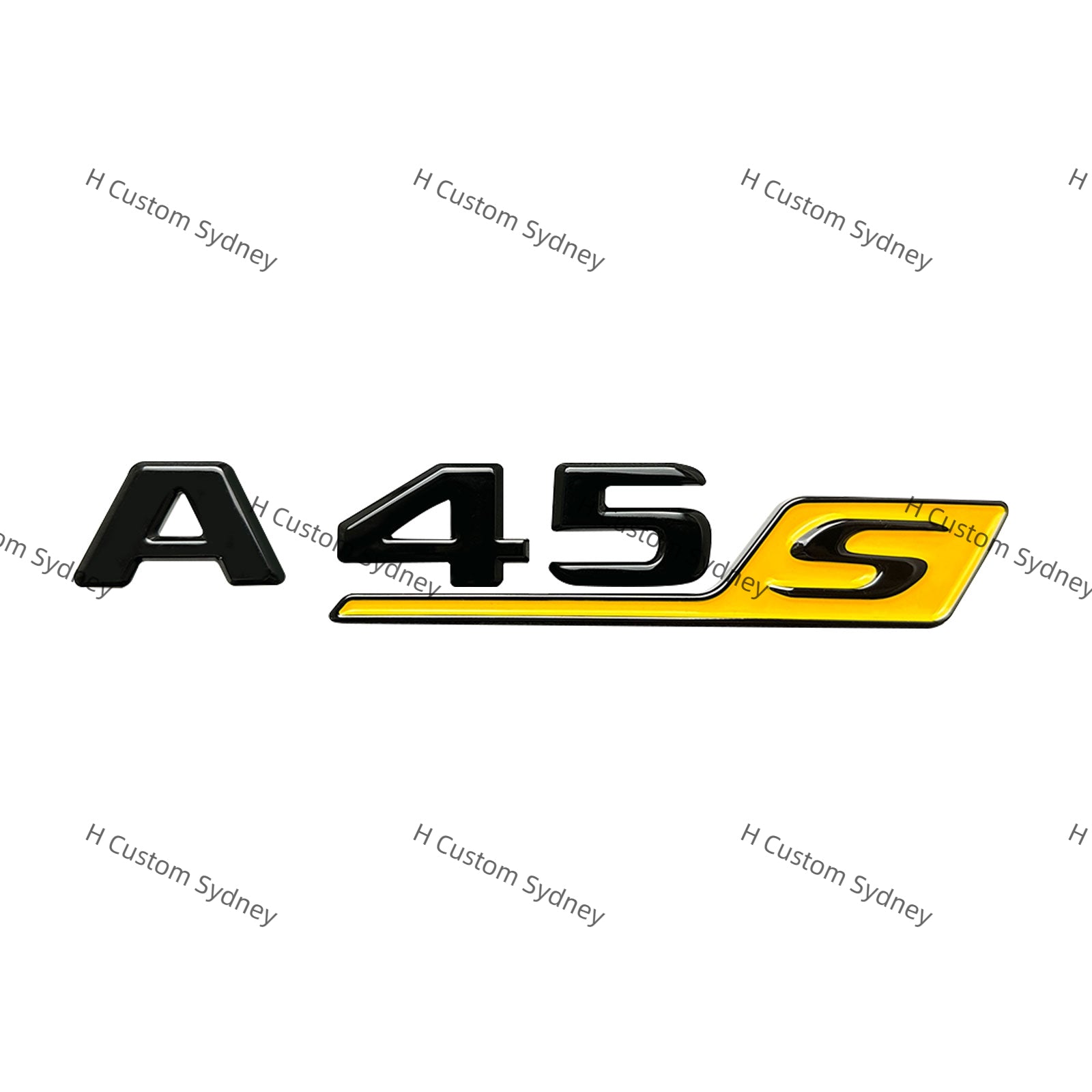 Custom Made A45S Rear Badge For Mercedes A45S W177 Special Night Editi ...