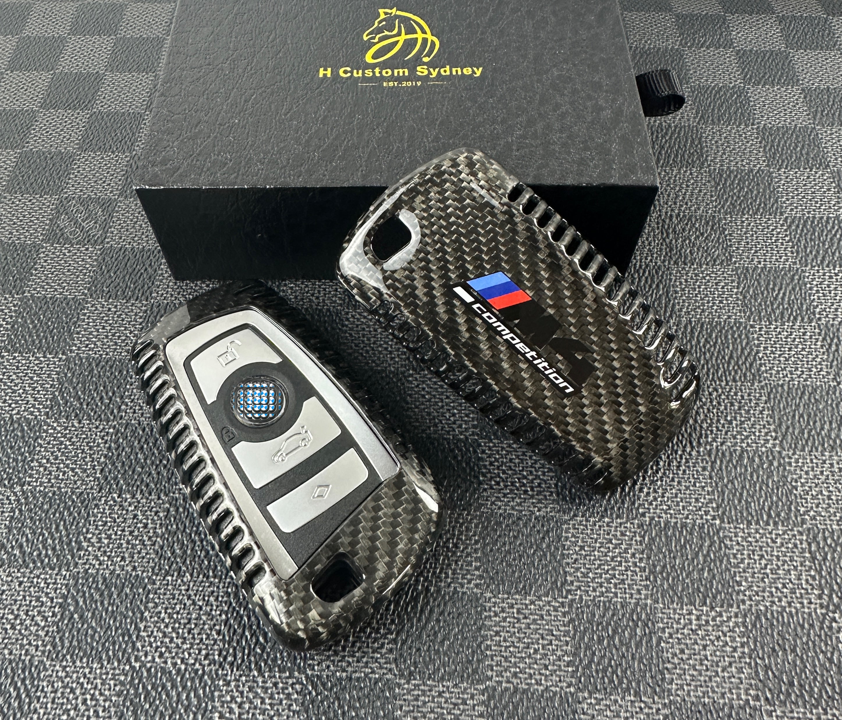 Premium Genuine Carbon Fiber Key Fob Cover For BMW M3 M4 M4 Competitio ...